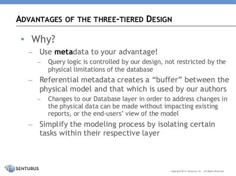 metadata modeling best practices with ibm cognos framework manager