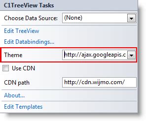 Using A Custom Theme ComponentOne TreeView For ASP NET WebForms