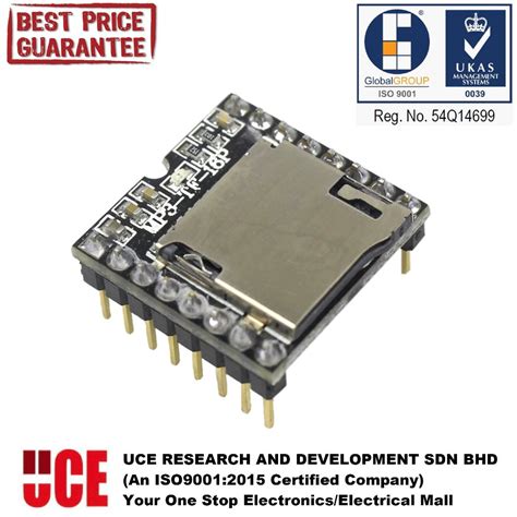 Mini Mp3 Player Voice Audio Module With Simplified Output Speaker Mp3