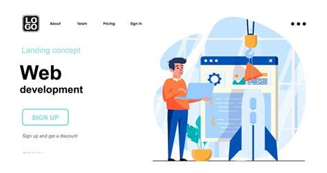 Web Developer Vector Images Over