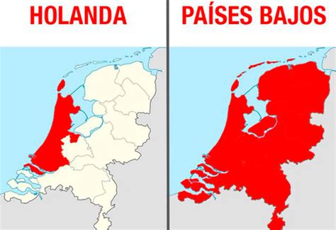 Diferencia Entre Holanda Y Los Países Bajos Difiere