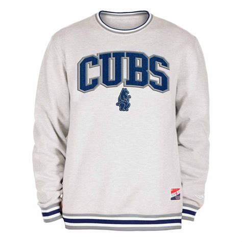 Chicago Cubs 1914 Grey Crew Neck Sweatshirt Wrigleyville Sports