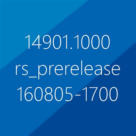 La Primera Build De Redstone 2 Para Windows 10 Sin Novedades Lordxtatico