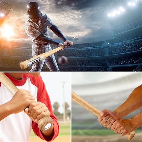 Baseballbatte De Baseball Professionnelle En Bois Durpour Sports De