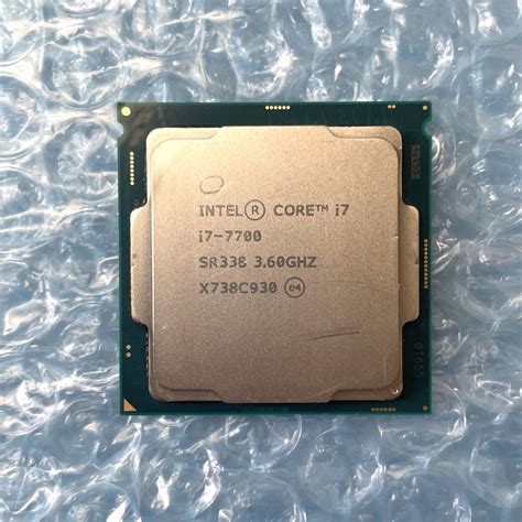 Yahooオークション Intel Core I7 7700 Sr338 360ghz Fujitsu Espr