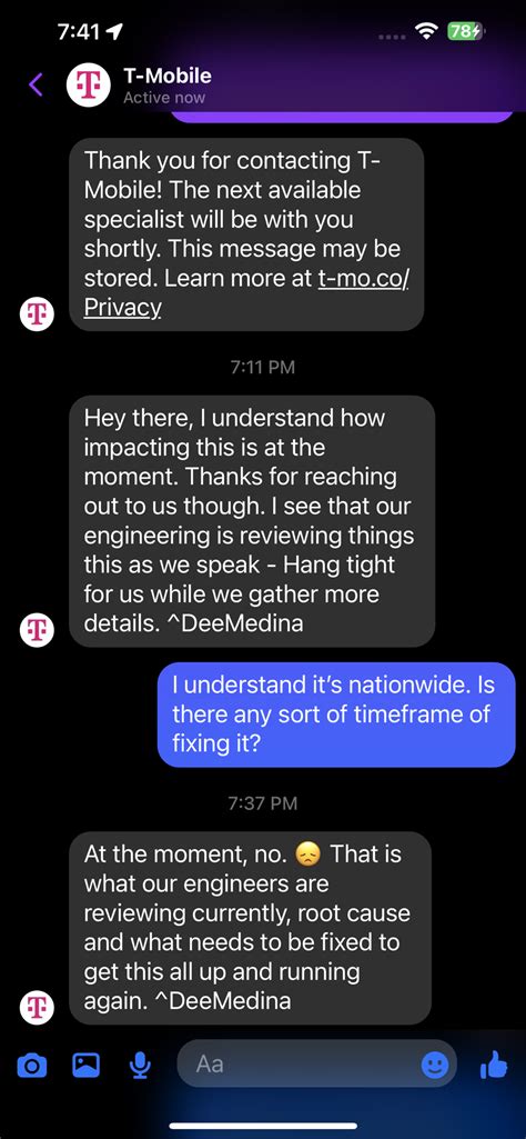 Megathread T Mobile Outage 21323 Rtmobile