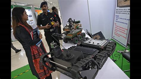 Locally Made Drones Howitzers On Display At Indo Pacific Armies Meet