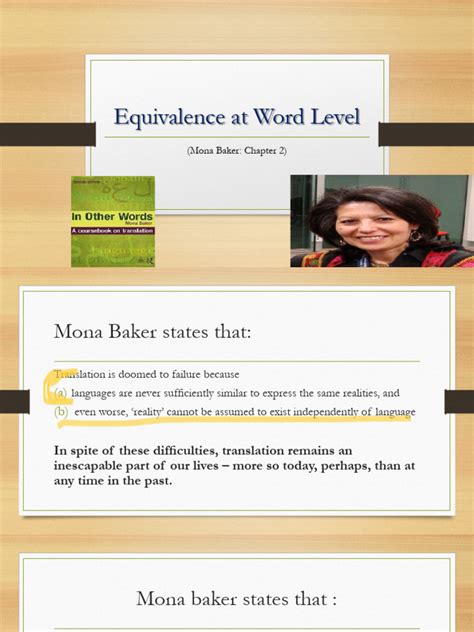 Equivalence At Word Level Pdf Translations Word