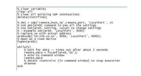 connecting fpgas to matlab via udp — knitronics