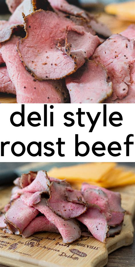 Deli Style Roast Beef Recipe Artofit