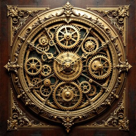 Free Ornate Brass Clockwork Image Clockwork Gears Victorian Download At Stockcake