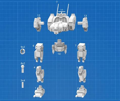 Mech Jenner 3d Model By Goldenriveth02