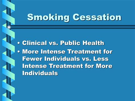 Ppt Smoking Cessation Powerpoint Presentation Free Download Id73605