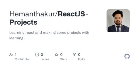 Github Hemanthakurreactjs Projects Learning React And Making Some Projects With Learning