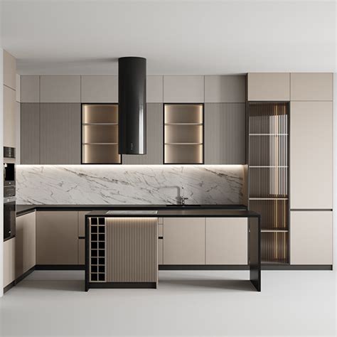 Modern Kitchen 015 Behance