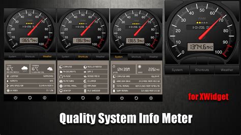 Quality System Info Meter For Xwidget By Jimking On Deviantart