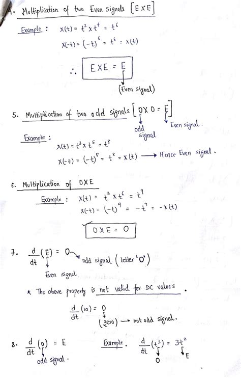 Even And Odd Signals Ece 1004