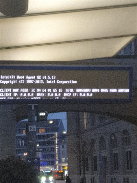 Next Train Arrives In Intel R Boot Agent R Iiiiiiitttttttttttt