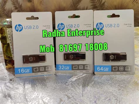 Hp 64gb Usb 2 0 Pen Drive At Rs 478 Piece HP Pen Drive In Mumbai ID 2850837977712
