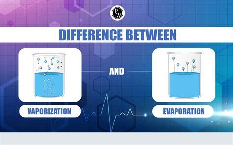 Difference Between Vaporization And Evaporation