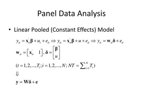 PPT Econometric Analysis Of Panel Data PowerPoint Presentation Free