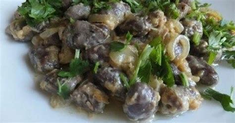 Сердечки в сметано сырном соусе рецепт автора Надежда Алейникова