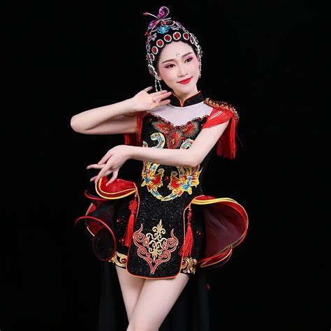 Chinese Style Cheongsam Stage Wear For Women For Singers Djs And