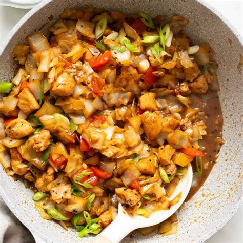 Chicken Cabbage Stir Fry