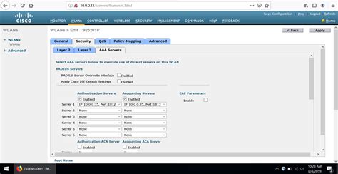 ise whitelist mac filtering wlan