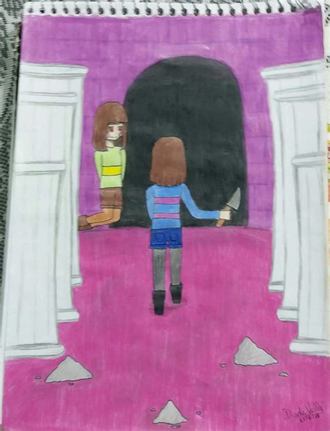 Frisk E Chara Undertale °desenhistas Do Amino° Amino