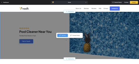 How To Edit Section Text And Image Voolt Help Center