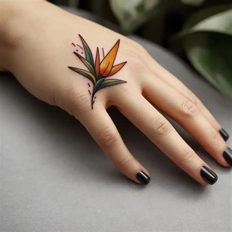 Bird Of Paradise Tattoos Meaning Symbolism 106 Designs Hbtat2