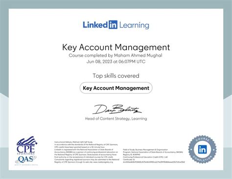 Maham Ahmed Mughal On Linkedin Certificate Of Completion