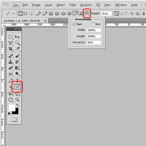 포토샵 Cs5 화살표그리기 네이버 블로그