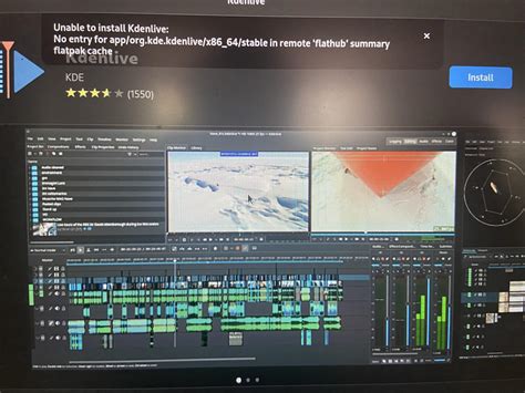 can t seem to install kdenlive through flatpak any solution to this r kdenlive