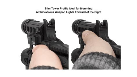 Utg Ar Super Slim Low Profile Outdoor Vision