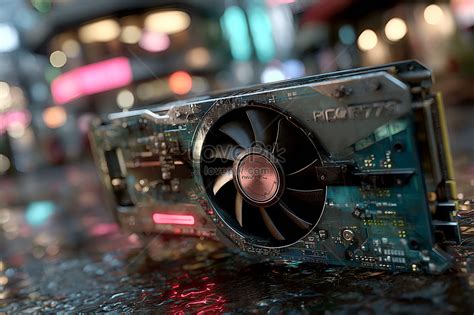 그래픽 카드의 판타지 디스플레이