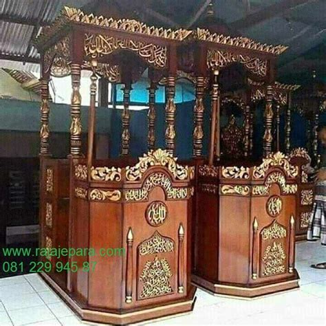 Motif Mimbar Masjid Jepara