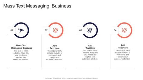 mass text messaging business powerpoint presentation and slides slideteam