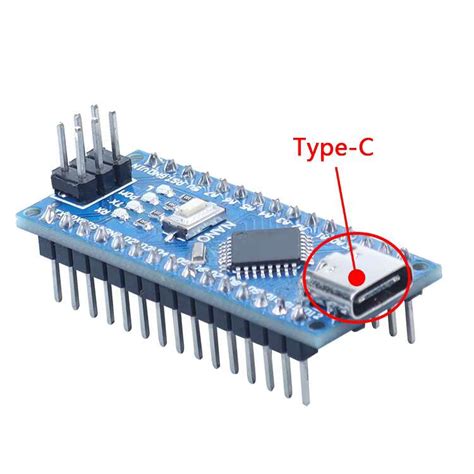 Arduino Nano Board Usb Type C Without Cable Microscale