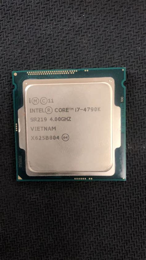 Cpu インテル Intel Core I7 4790k プロセッサー 動作未確認 ジャンク品 7646core I7｜売買された