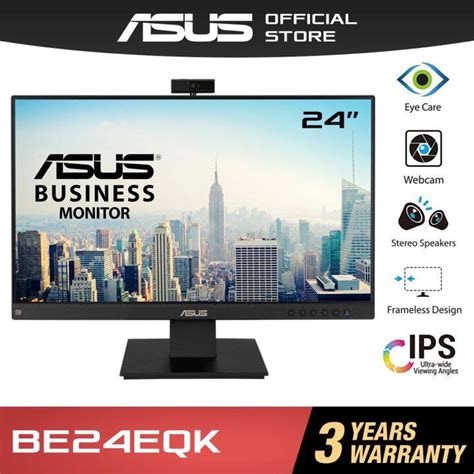 Asus 238 Be24eqk Fhd Ips 60hz 2mp Buildin Camera Microphone Array