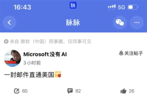 微软通知中国 Ai 团队搬至美国：涉及数百人，可解决家属签证员工azure公司