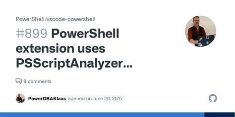 Powershell Extension Uses Psscriptanalyzer Settings File Cannot