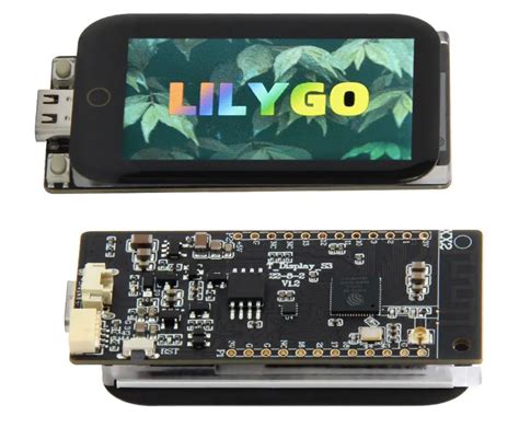Lilygo Placa De Desenvolvimento Touch Edition Display Lcd Wi Fi