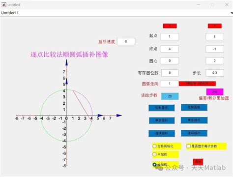 【机床数控】机床数控直线插补圆弧插补matlab仿真直线插补和圆弧插补算法 Csdn博客