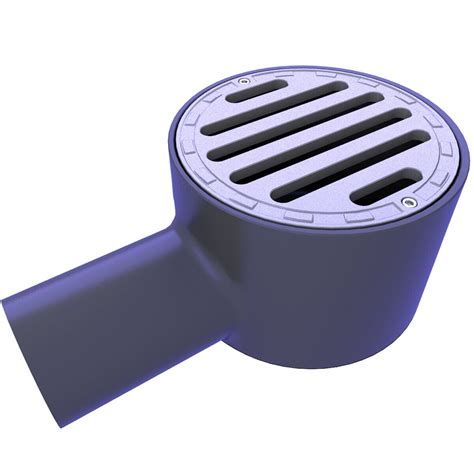 3d Metal Steel Drain Inlet 4 Model Turbosquid 2096998
