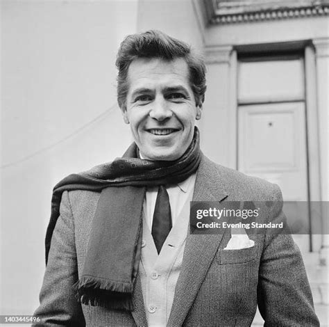 British Actor Derek Waring Wearing A Jacket Over A Cardigan With A News Photo Getty Images