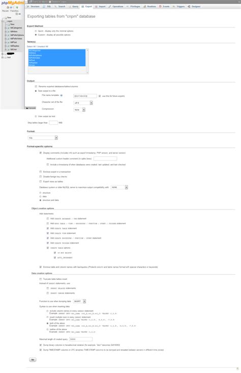 Thao Tác Mysql Với Phpmyadmin Trong Xampp Le Tran Trung Hieus Blog