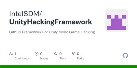 Github Intelsdmunityhackingframework Github Framework For Unity